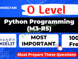 O Level Problem Solving Through Python M3 R5 Online Test Primegyan