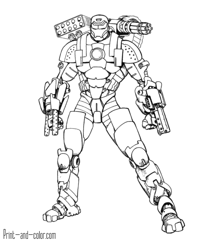 avengers coloring pages to download and print for free - superhero ...