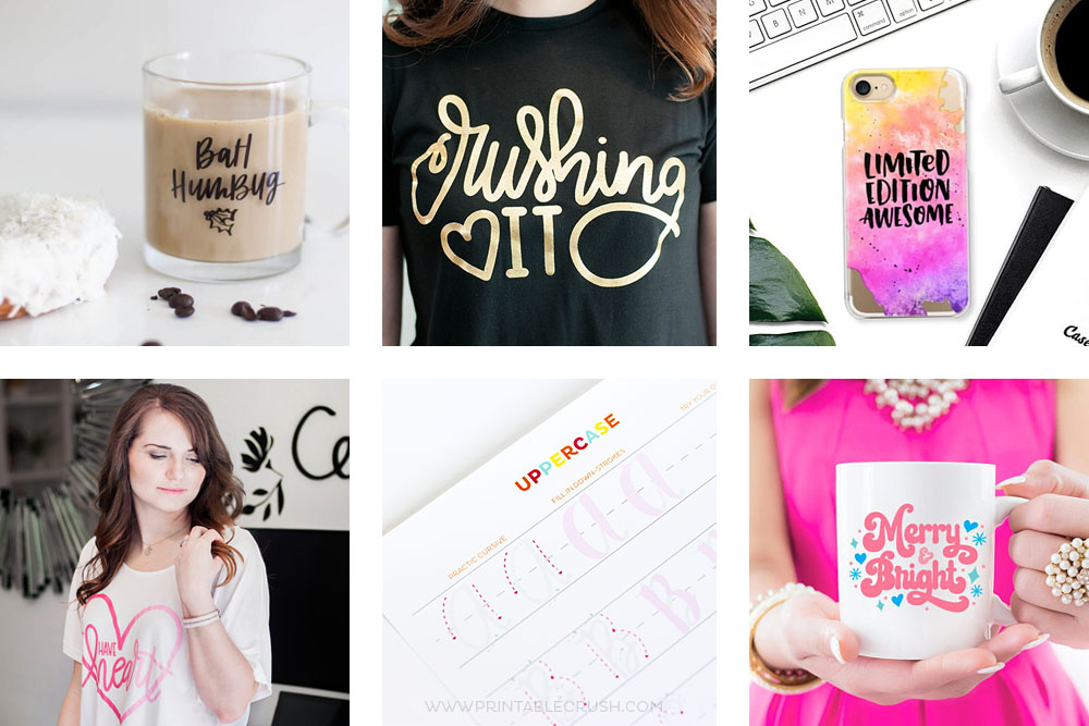 The BEST Hand Lettered Gift Guide - Printable Crush