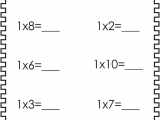 Printable Basic Math Multiplication Worksheets Free Download And