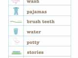 Free Bedtime Routine Chart Free Download And Print For You
