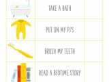 My Bedtime Routine Chart Printable Free Download And Print For You