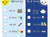 Printable Bedtime Routine Chart Picture Free Download And Print For You