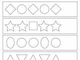 Shape Pattern Practice Worksheets Free Download And Print For You
