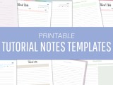 20 Free Tutorial Notes Templates Student Note Taking Pdf S