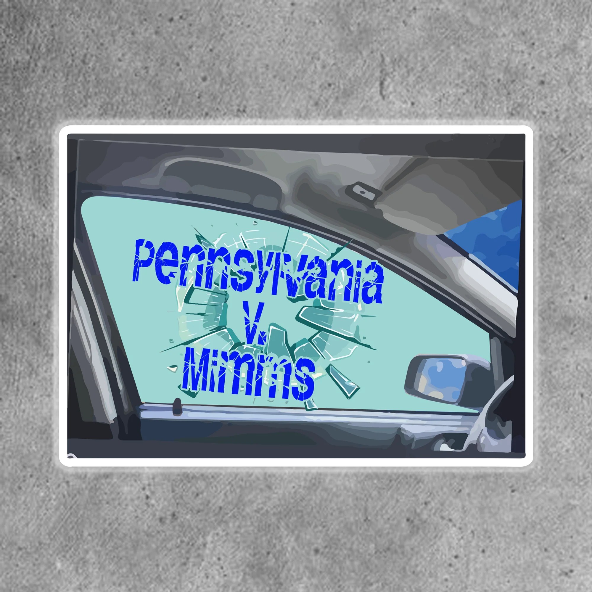Pennsylvania V Mimms Sticker Proactive Concepts