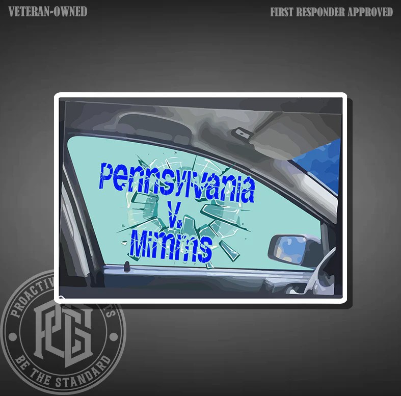 Pennsylvania V Mimms Sticker Proactive Concepts Proactive Concepts