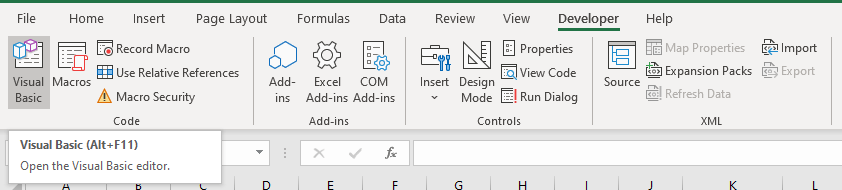 Creating Your Own Ribbon Bar of Tools (MS Excel) - Problem(x) Solutions