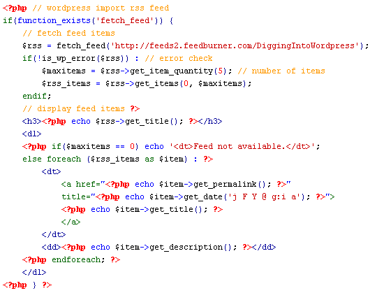 Everything You Need to Import and Display RSS Feeds with WordPress