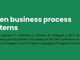 Green Business Process Patterns