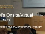 Advanced Project Management Program Training Course Ipdi