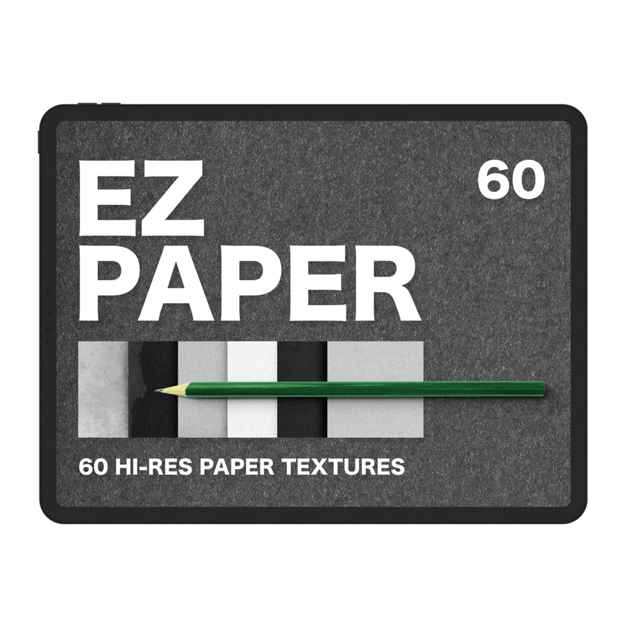EZ Paper Textures - Procreate Brushes