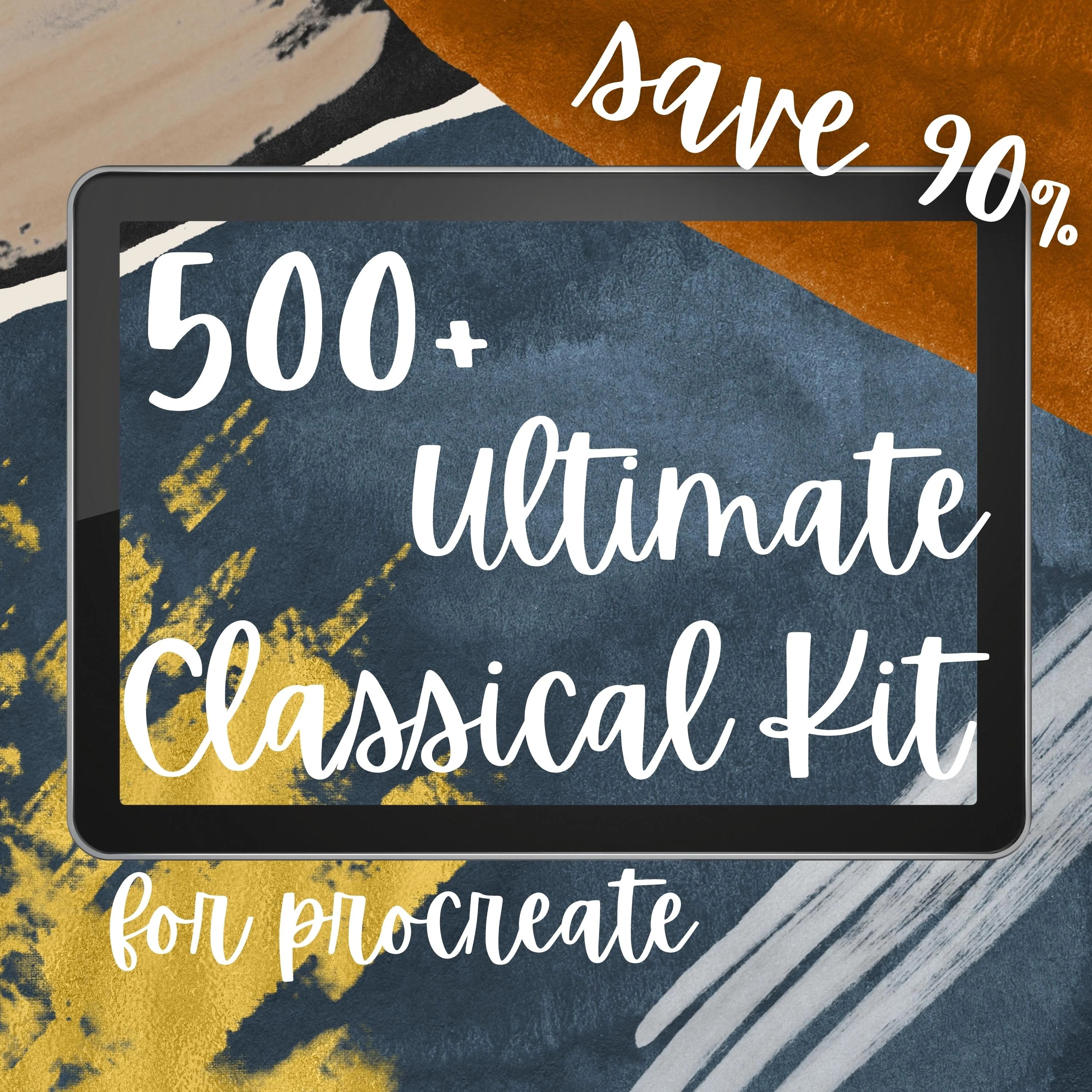 Ultimate Classical Kit For Procreate Procreate Bundle