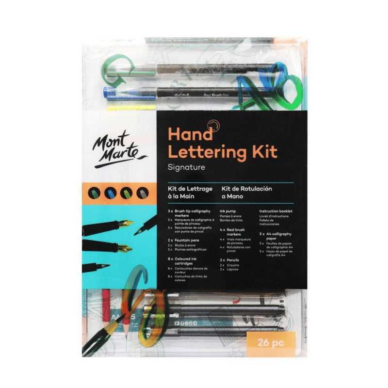 MM Hand Lettering Kit 26pc – Procure Plus