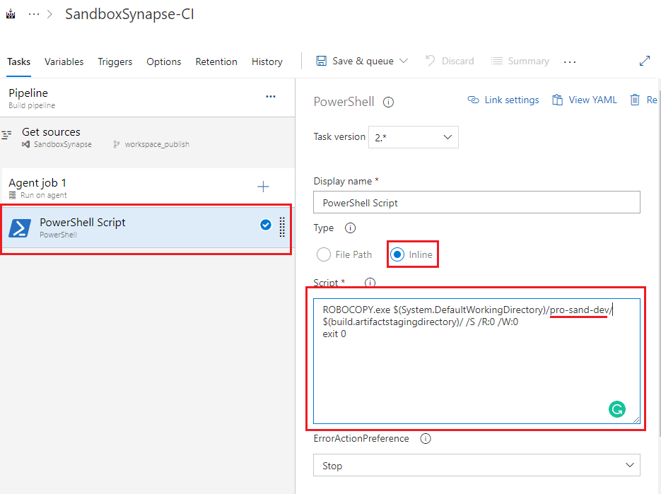CI/CD For Azure Synapse Analytics – Part 2 – Prodata