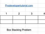 Box Stacking Problem Prodevelopertutorial