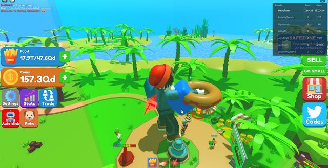 Eating Simulator- All Codes List That Works 100%