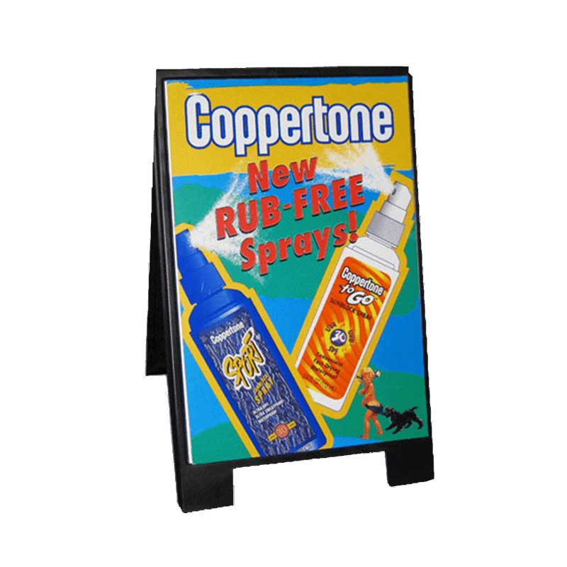 24" x 36" Plastic A-Frame Sidewalk Sign, Sandwich Board Sign