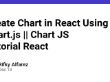 Create Chart In React Using Chart Js Chart Js Tutorial React