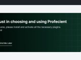 Quick Starter Guide Profecient