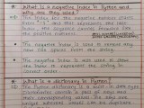 Python Notes Handwritten Pdf Connect 4 Programming