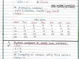 Basic Python Programs Handwritten Pdf Connect 4 Programming
