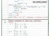 Basic Python Programs Handwritten Pdf Connect 4 Programming