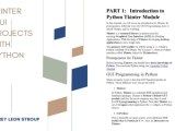 Tkinter Gui Projects With Python Pdf Guide Connect 4 Programming