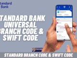 Standard Bank Universal Branch Code Swift Code 2025