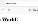 Hello World In Html Programmerabroad