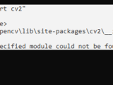 Importerror Dll Load Failed The Specified Module Could Not Be Found