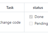 Checkbox Inside Github Markdown Table