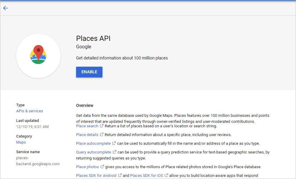 How to Implement Google Autocomplete Address in Laravel 6