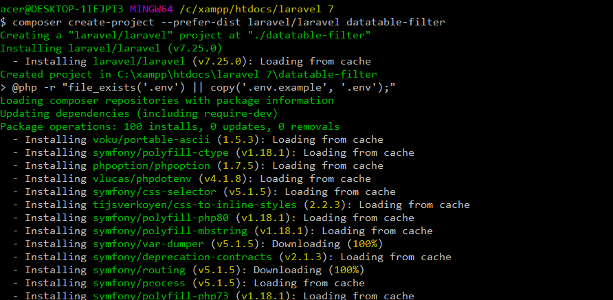 How To Implement Yajra Datatable Column Filter In Laravel 7