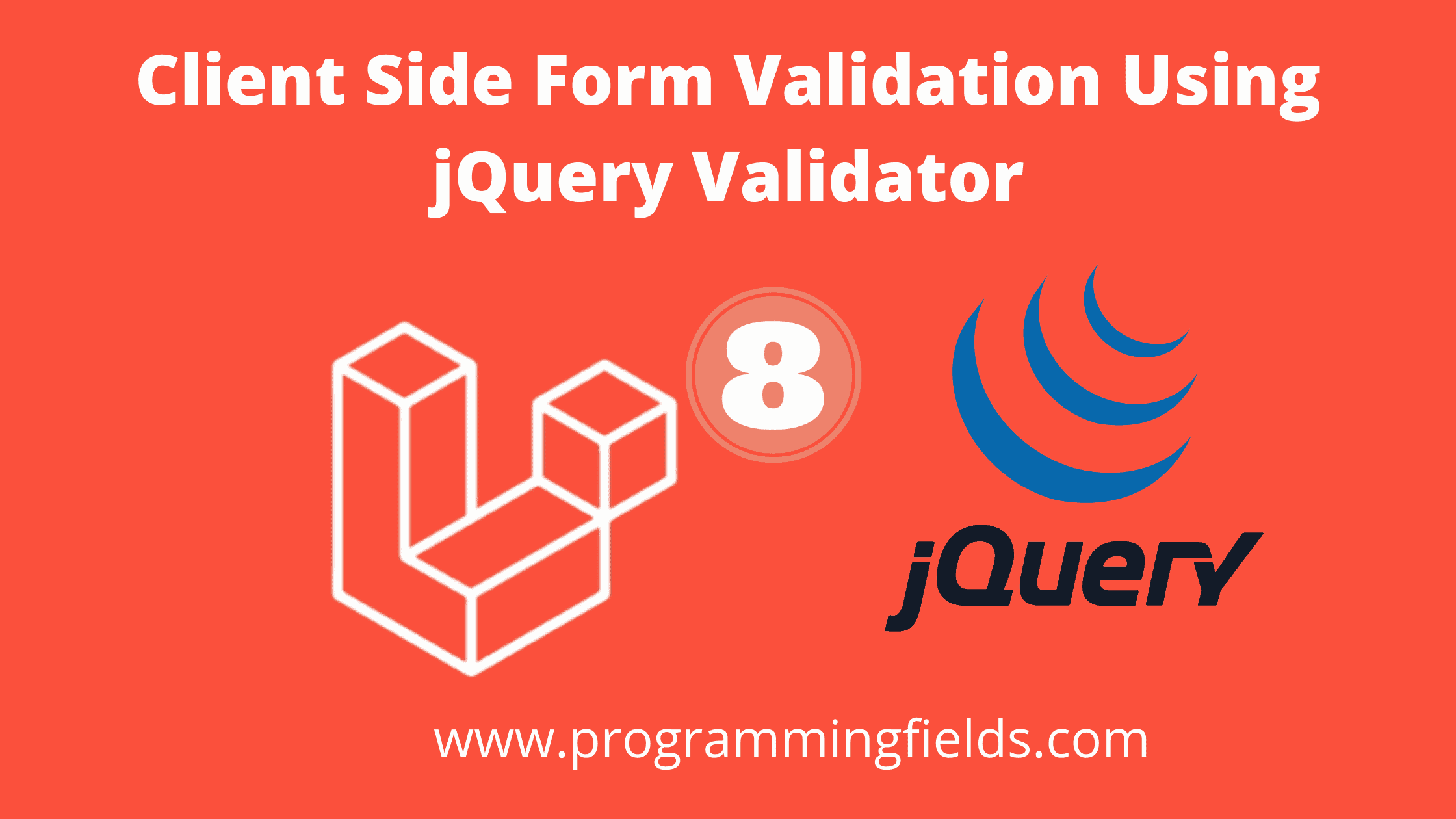 Laravel Client Side Form Validation Archives Programming Fields