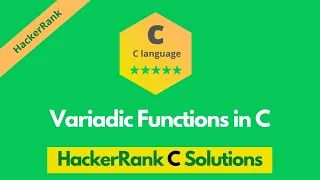 Hackerrank Variadic Functions In C Problem Solution Programmingoneonone - Download Modern Space Background | Retina