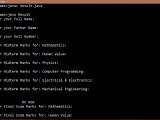 Print Student Marksheet Program In Java