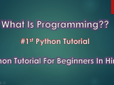 Pyhon Tutorial