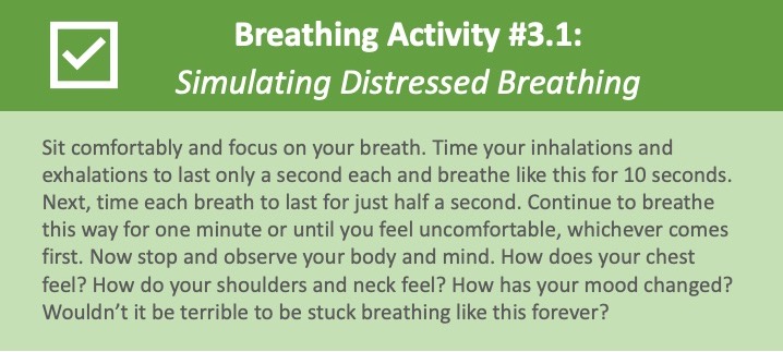 Breath Retraining Exercises | Self-care System by Program Peace