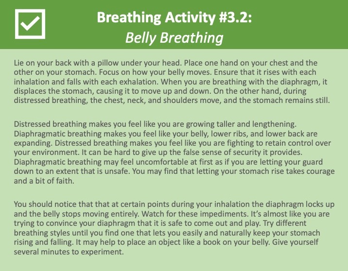 Breath Retraining Exercises | Self-care System by Program Peace