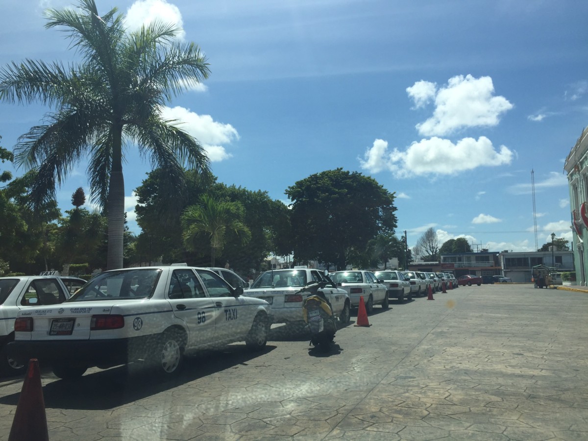 Taxis de Progreso protestan contra Uber - ProgresoHoy