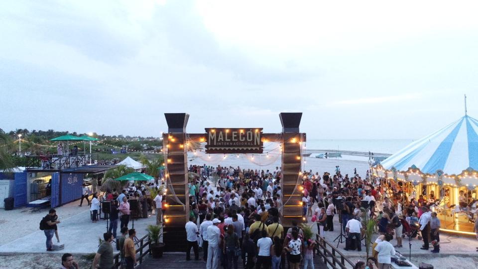 Inauguran nuevos atractivos en el renovado Malecón Internacional de ...