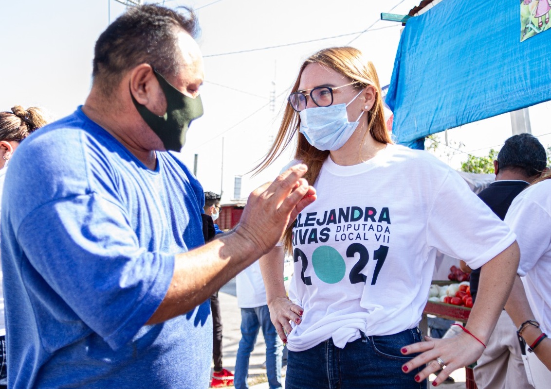 "Es tiempo del Sur", dice Alejandra Rivas, candidata del PRI por el VII ...