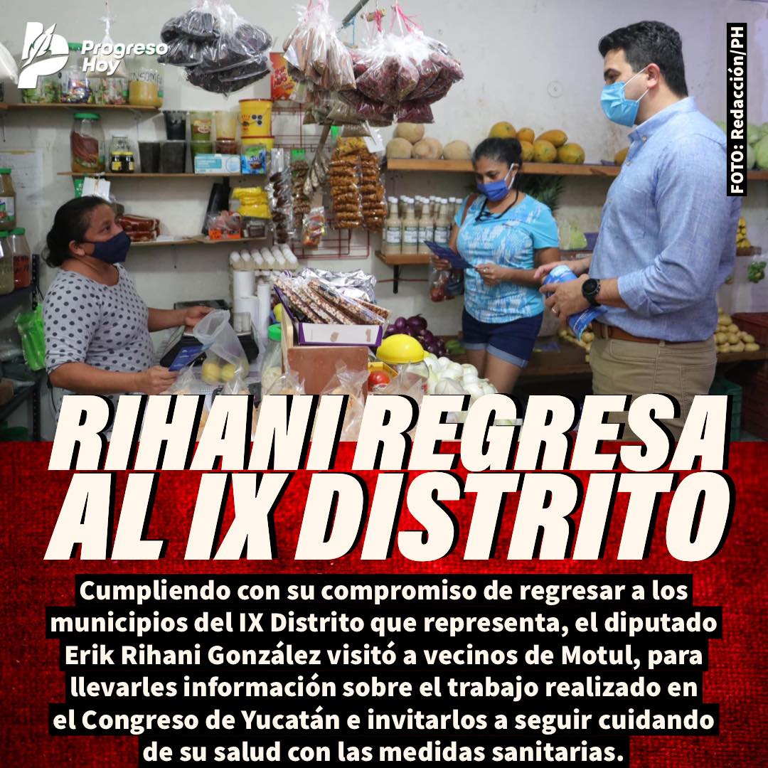 Rihani cumple y regresa al noveno distrito - ProgresoHoy