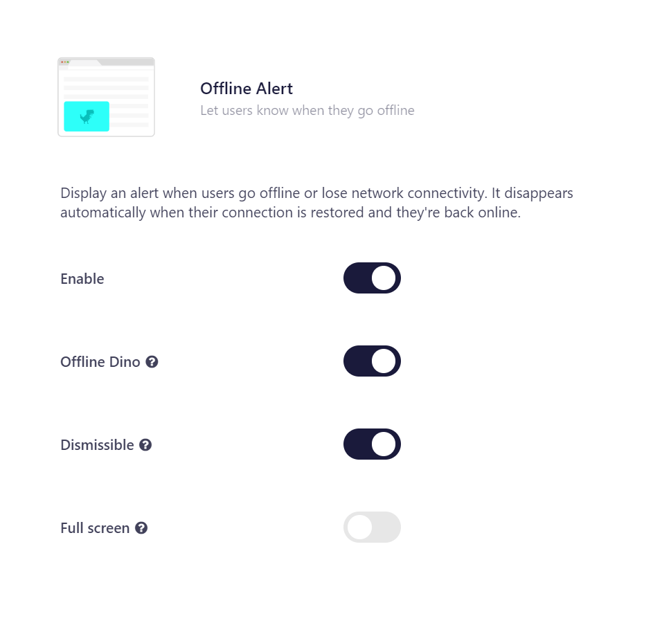 Pwa Offline Alert Progressier