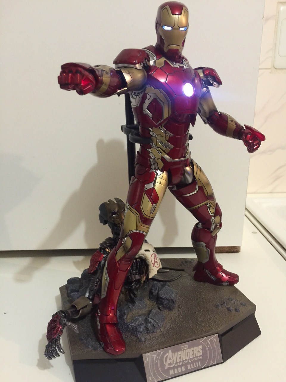 Battle Scarred Iron Man