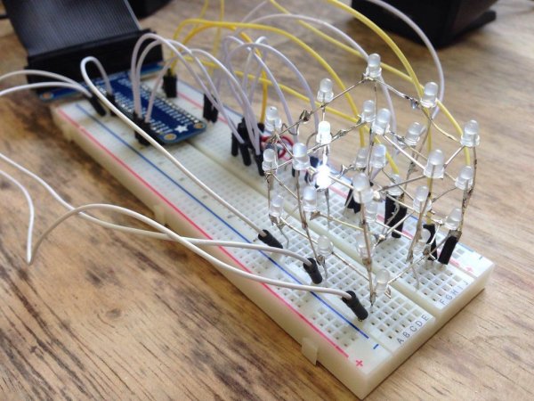 Led Cube 3x3x3 Circuit Diagram
