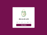 Alarm Clock With Javascript