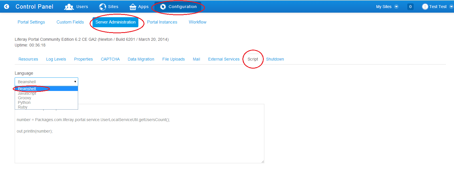 Liferay Beanshell to understand Liferay API - Pro Liferay
