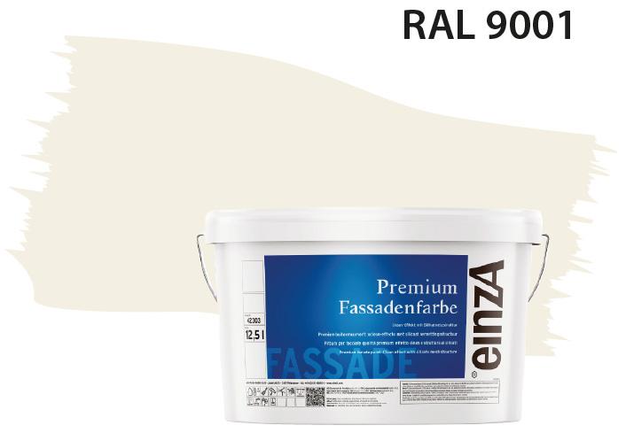 Fassadenfarbe Cremeweiß RAL 9001 » Kaufen Bei ProMa-Farben.de